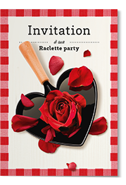 Cartons d'invitation - Raclette Suisse
